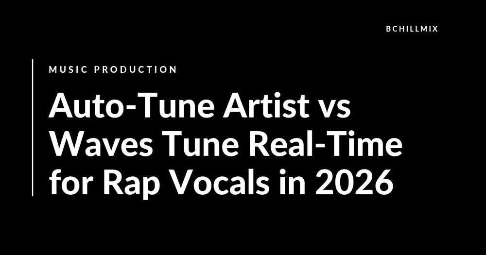 Auto-Tune Artist 与 Waves Tune 实时对比